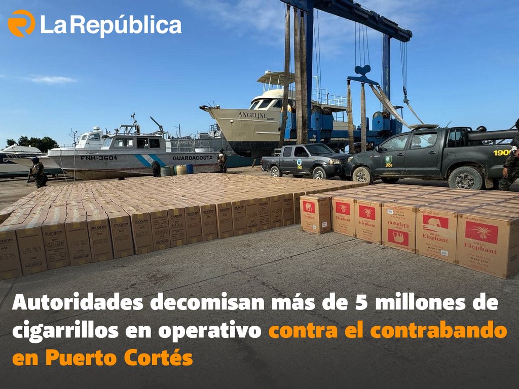 La Republica - Autoridades decomisan más de 5 millones de cigarrillos en operativo contra el ...